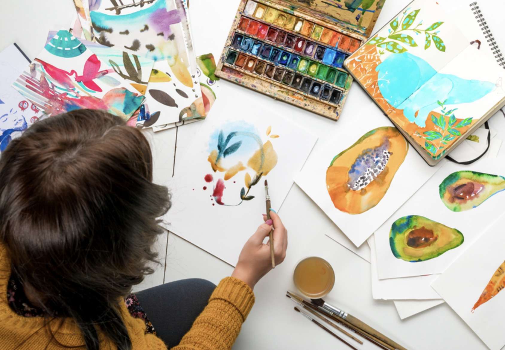 Hoe kom je uit een Creatief dal? - Mynd