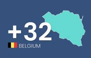 Hier staat 0032 Landcode voor! - Mynd