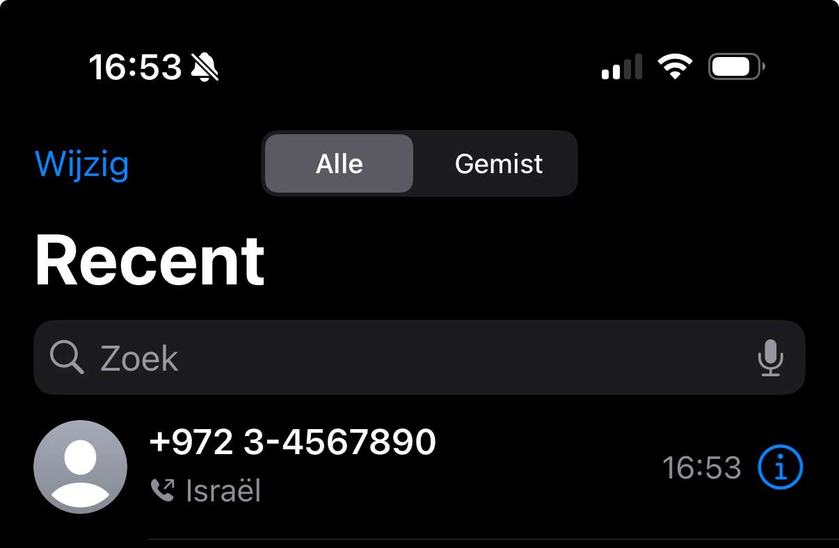 Hier staat Landcode IL voor! - Mynd